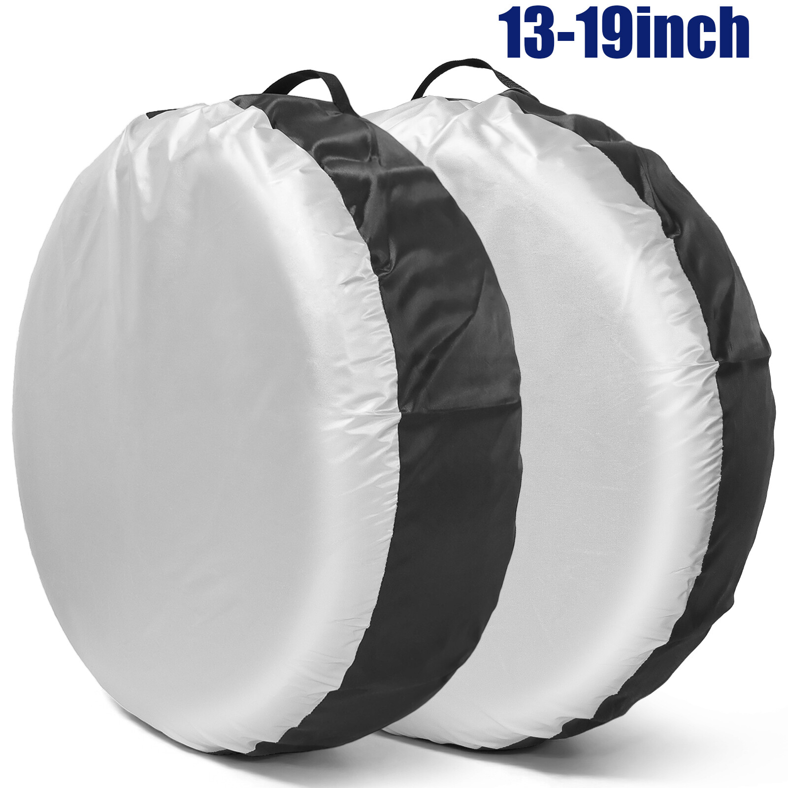 13-19in Tire Cover Car Spare Tyre Storage Bag Carry Wheel Polyester ...