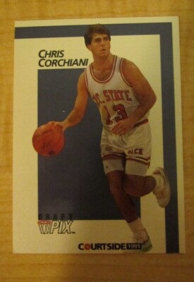 1991 Courtside Draft Pix Rookie Chris Corchiani #13 of 45 North ...