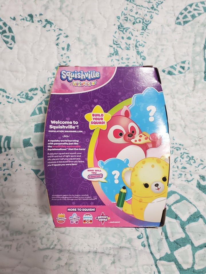 Squishville 4 Pack Surprise Box Squishmallows With 2 Surprise Mini ...
