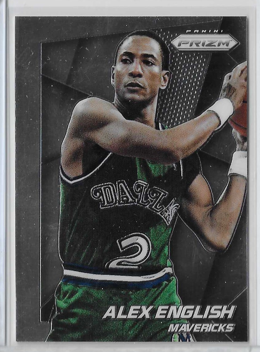 2014-15 Panini Prizm Basketball Alex English Card #164 Dallas Mavericks ...