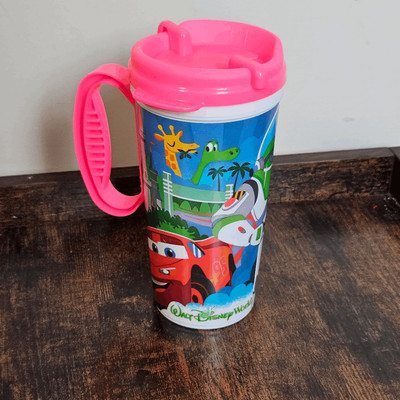 Pixar Walt Disney World Cars Buzz Lightyear Pink Whirley Mug Rapid ...