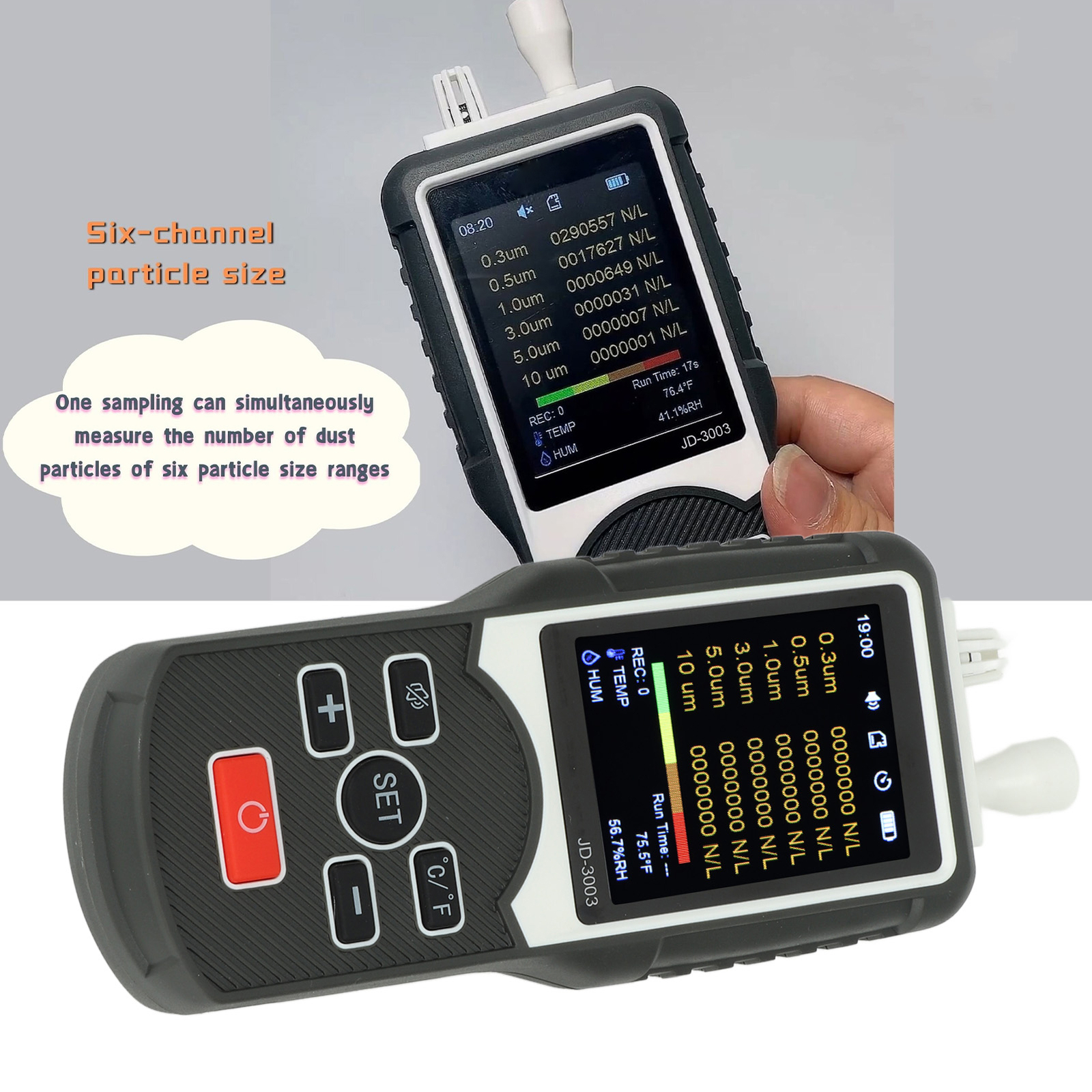 Professional Particulate Matter Tester Dust Particle Counter Air ...