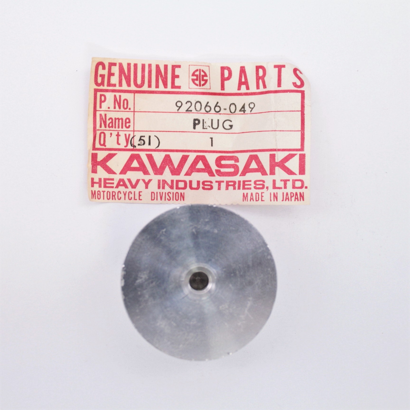 Kawasaki Plug Part Number - 92066-049 | eBay