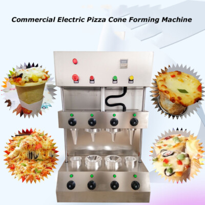 110V Commercial Electric Pizza Cone Forming Machine Cooking Ovens ...