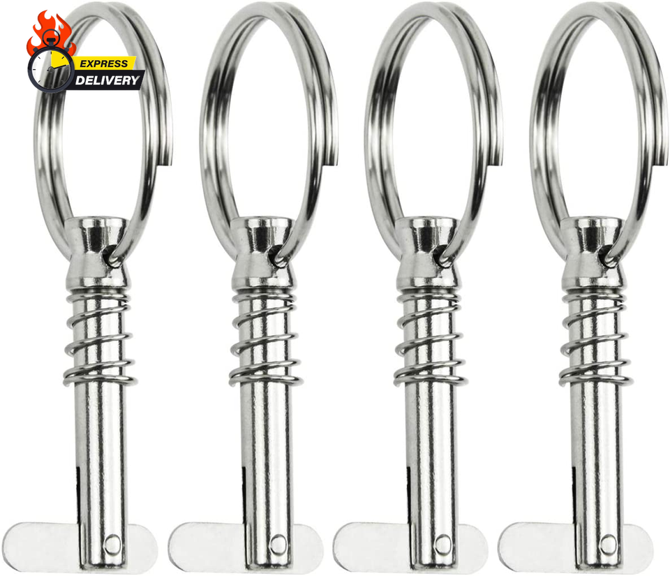 4 PCS 316 Stainless Steel Quick Release Pin Boat Pins W/Drop Cam ...