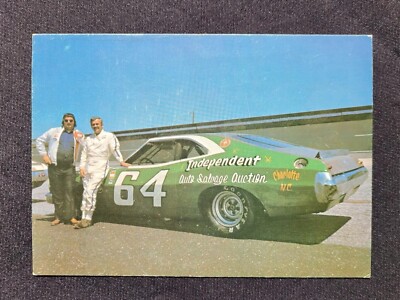 1975 Elmo Langley Postcard, NASCAR Winston Cup Grand National #64 | eBay