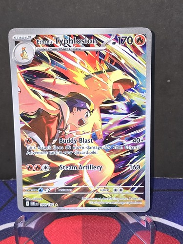 Ethan's Typhlosion 190/182 Sv10: Destined Rivals Holo Full Art | eBay