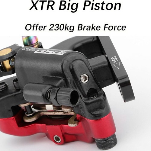 Easy to Install Road Bike Mechanical Brake Caliper Striking Black/Red ...