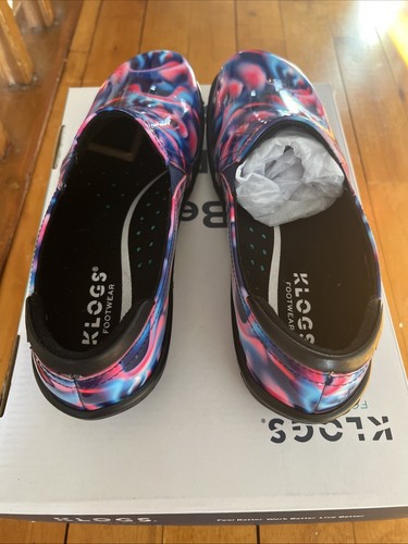Klogs Moxy Women's Size 9 Waves Pattern Clog Nurse Shoes | eBay