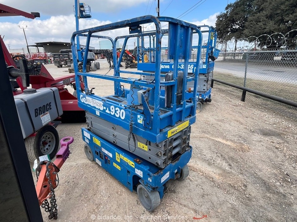 2018 Genie GS-1930 19' Electric Scissor Lift Man Aerial Platform -Parts ...