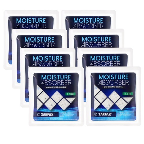 Moisture Absorber Sachets Activated Charcoal 1.4 oz/40g - Remove Excess ...