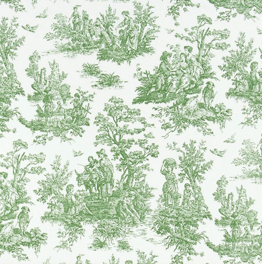 Toile Tablecloth French Colonial Home Decor Pink Blue Baby Wedding ...