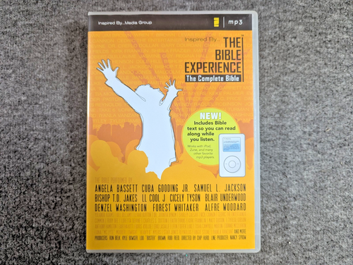 Inspired by The Bible Experience The Complete Bible, 8-Disc MP3 CD ...