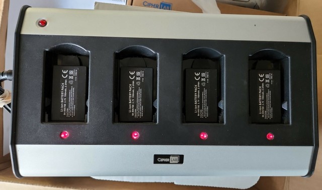 A8300RA000015 CipherLab 4 Slot Battery Charger 8000 / 8300 Series for ...