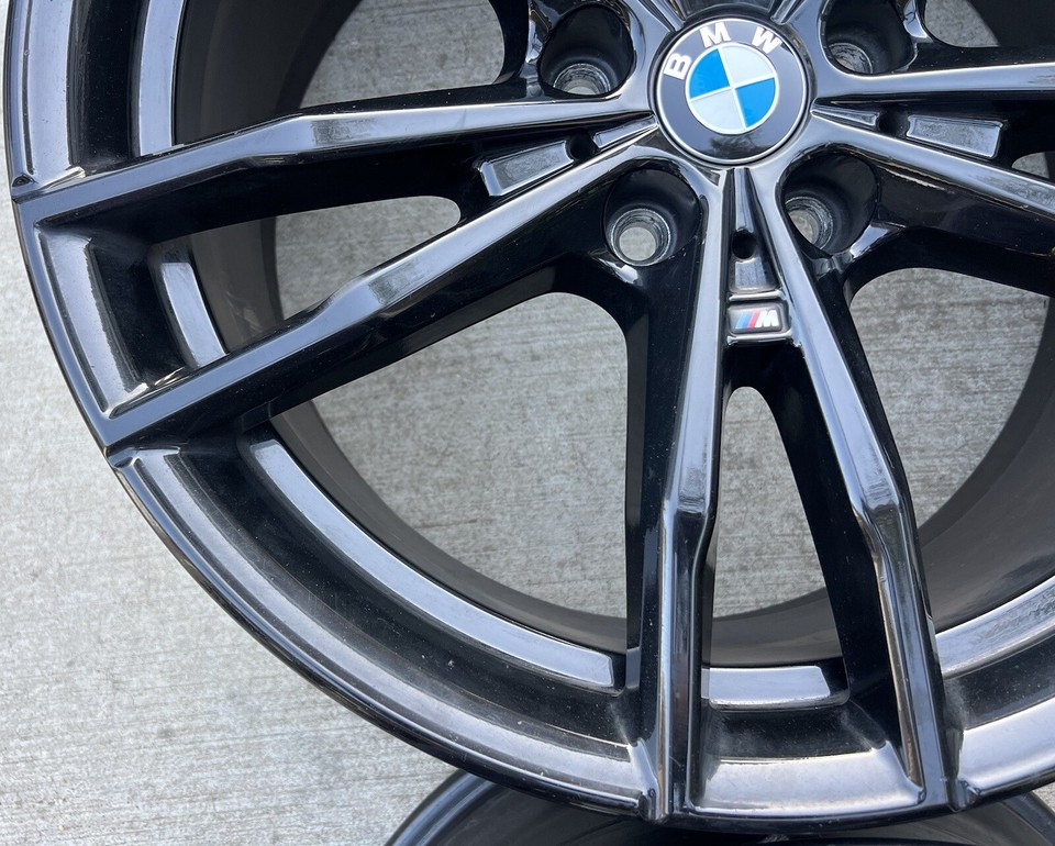 Set of Four Used OEM BMW M340I 791M Black Wheels Rims 340i 340 M340 ...