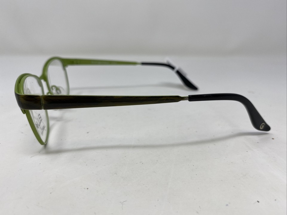 ELLA LAGUNA BEACH EYEGLASSES FRAME 701083 COL.50 52-17-135 GREEN BLACK ...