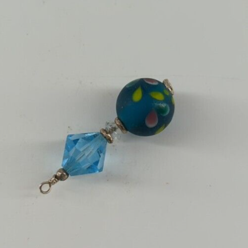 Jewelry Making Lot Of 18 Beads Drop Fancy Dangles Glass Beads ...