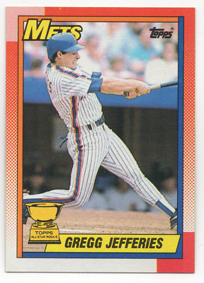 1990 Topps 'All-Star Rookie' #457 - GREGG JEFFERIES | eBay