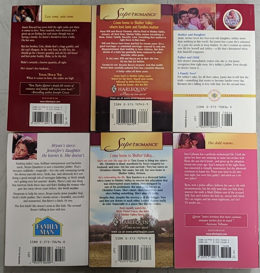 Tara Taylor Quinn The Birth Mother The Baby Gamble Sara's Son Becca's ...