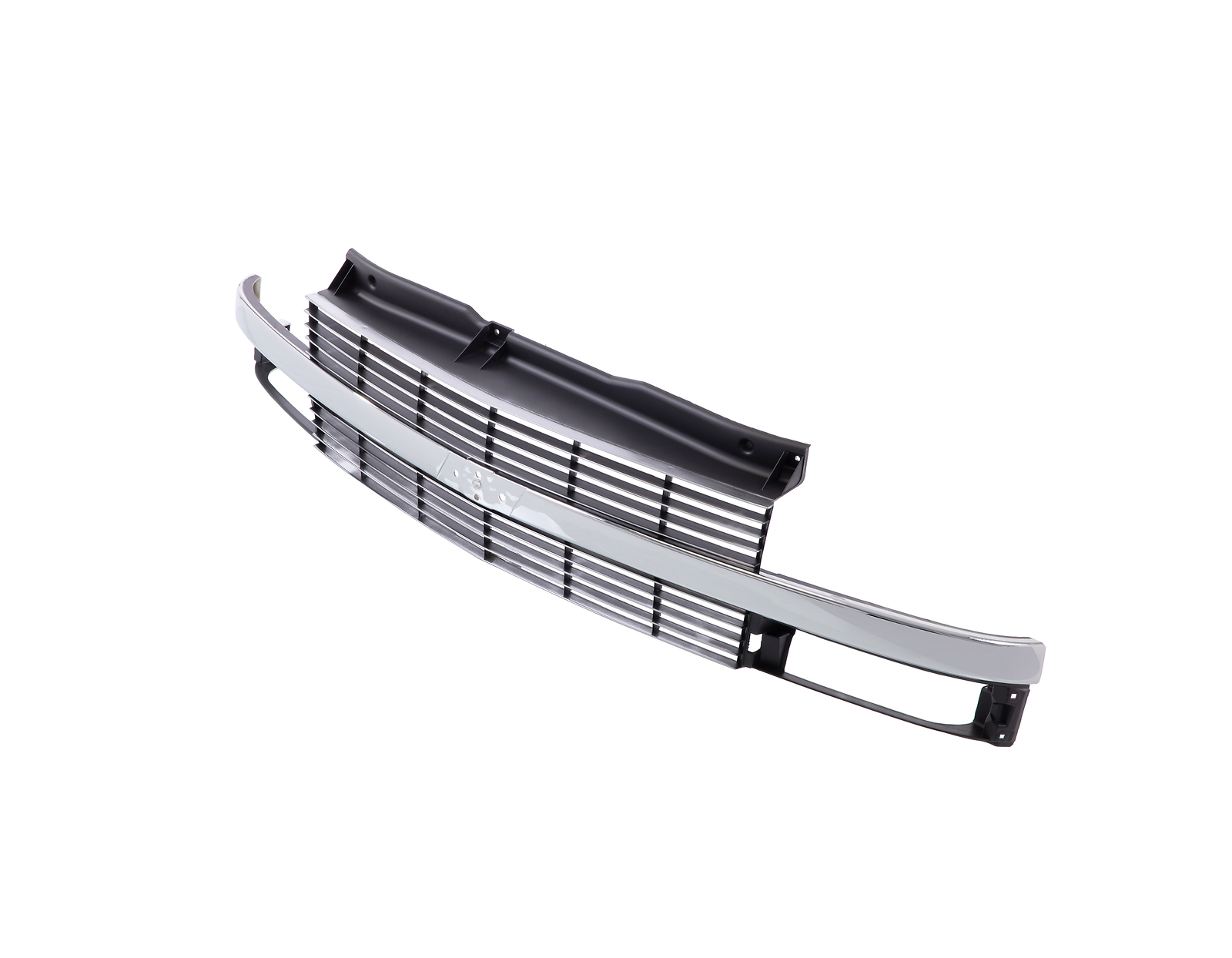 1995-2005 Chevrolet Astro Front Upper Grille With Chrome Center Bar For ...