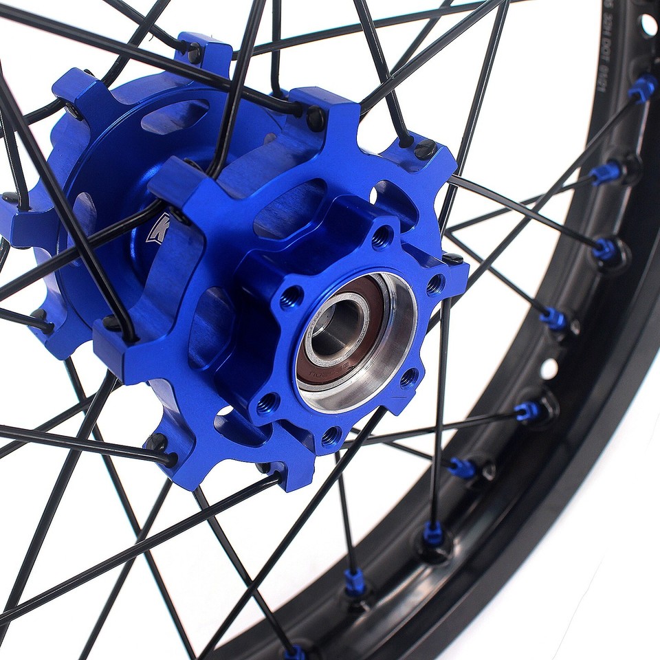 KKE 19-16" Wheels Rims for Surron Light Bee x 2019-2025 Blue Hubs Dirt ...