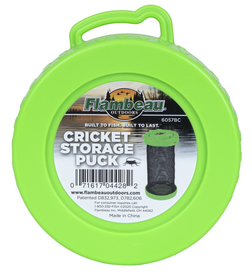 Cricket Storage Puck, Collapsible, 6057BC, 1 Piece, Live Bait Storage ...
