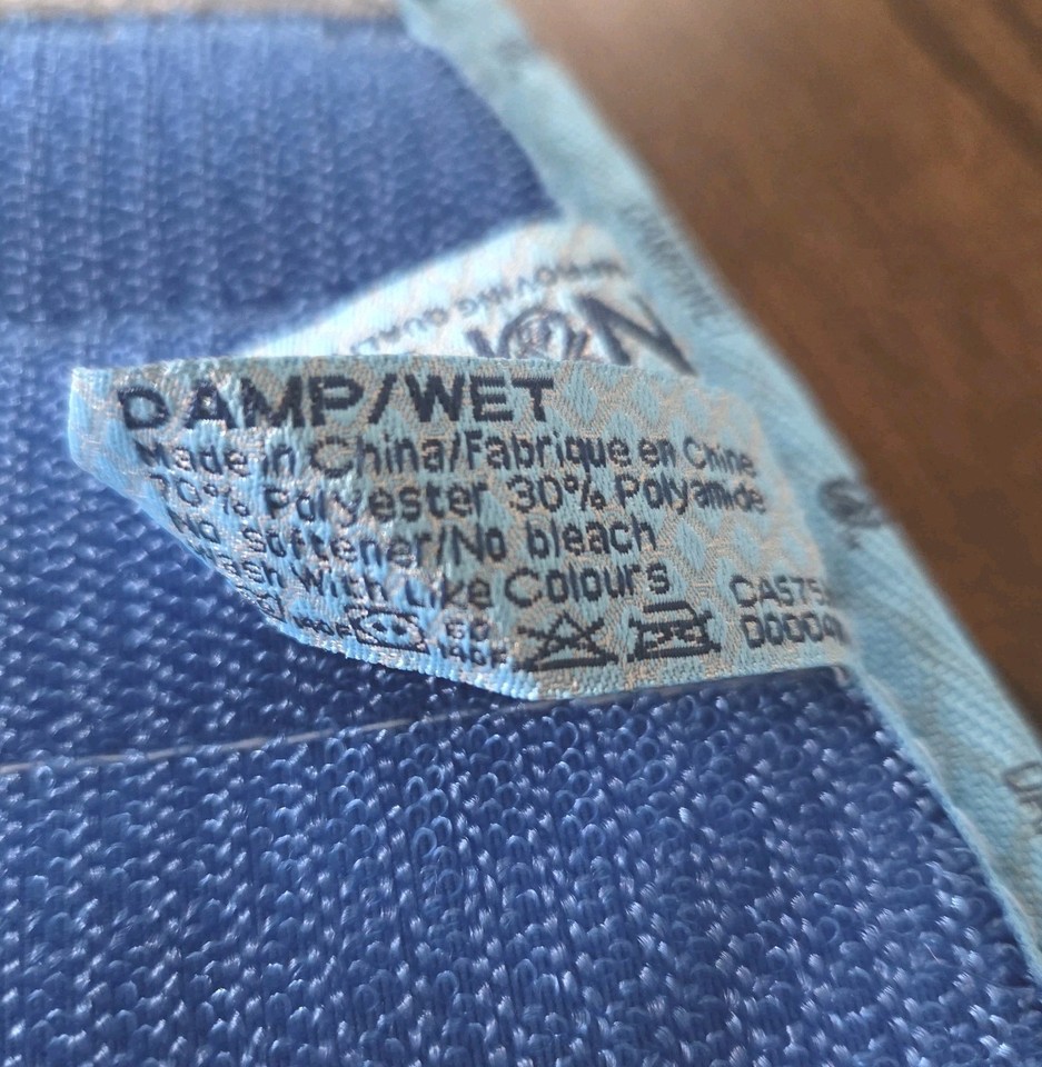 NEW Norwex Large Damp Wet Mop Head Pad Blaclock Tech Microfiber All ...