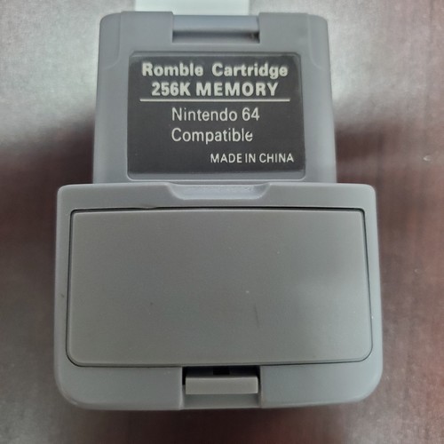 Nintendo 64 N64 Rumble Romble Cartridge 256k Memory Tested | eBay