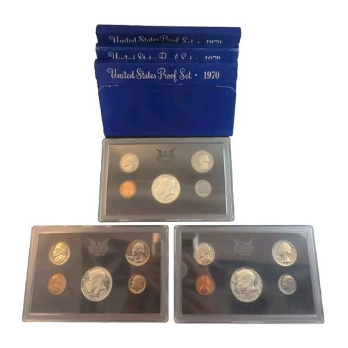 1970-S Proof Set United States US Mint Original Government Packaging ...