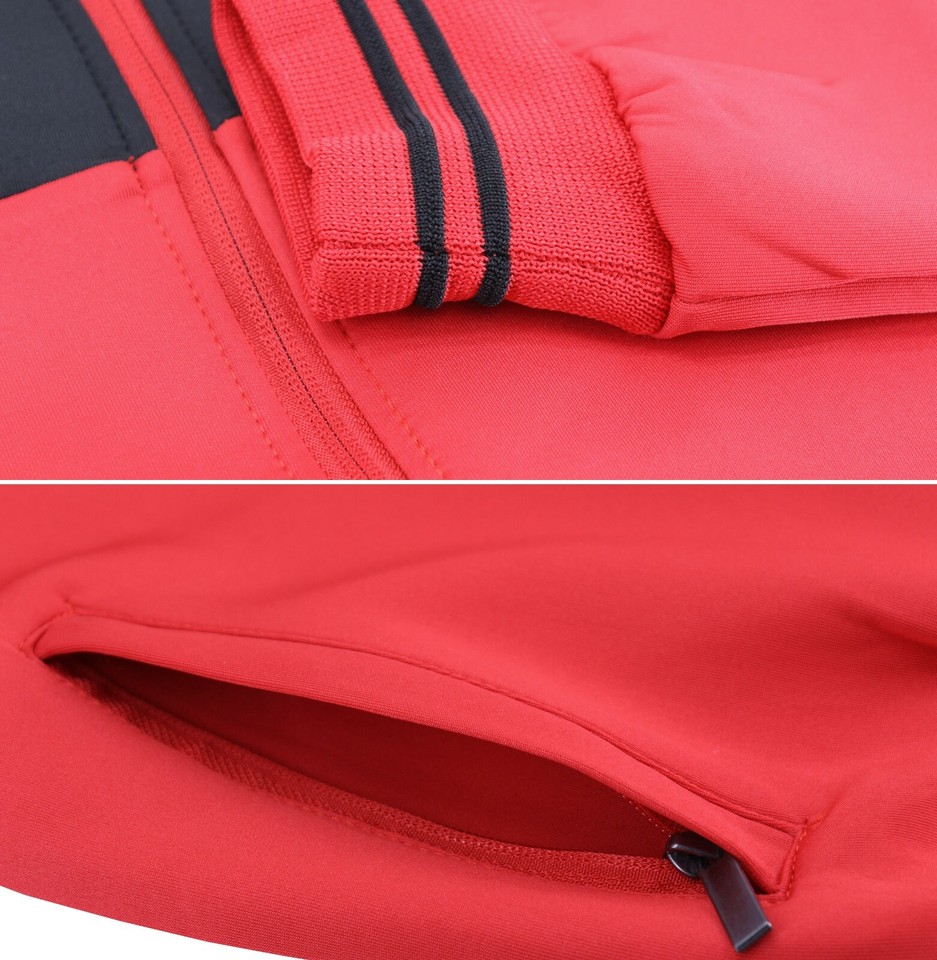 Maximos USA Men's Stylish Lightweight Multi Pocket Mesh Track Bomber ...