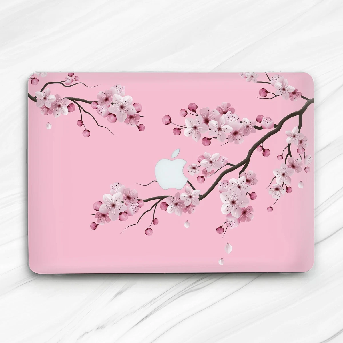 Pink Apple Laptop Case