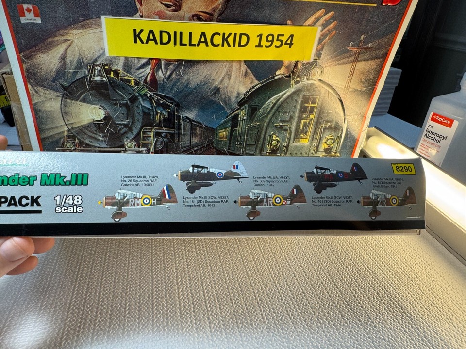 ️ 1:48 EDUARD WWII BRITISH LYSANDER MK.III PLANE KIT -NEW💥 WM319 | eBay