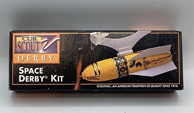1996 Cub Scout Derby Space Derby Kit 17095 Made in the USA Free ...