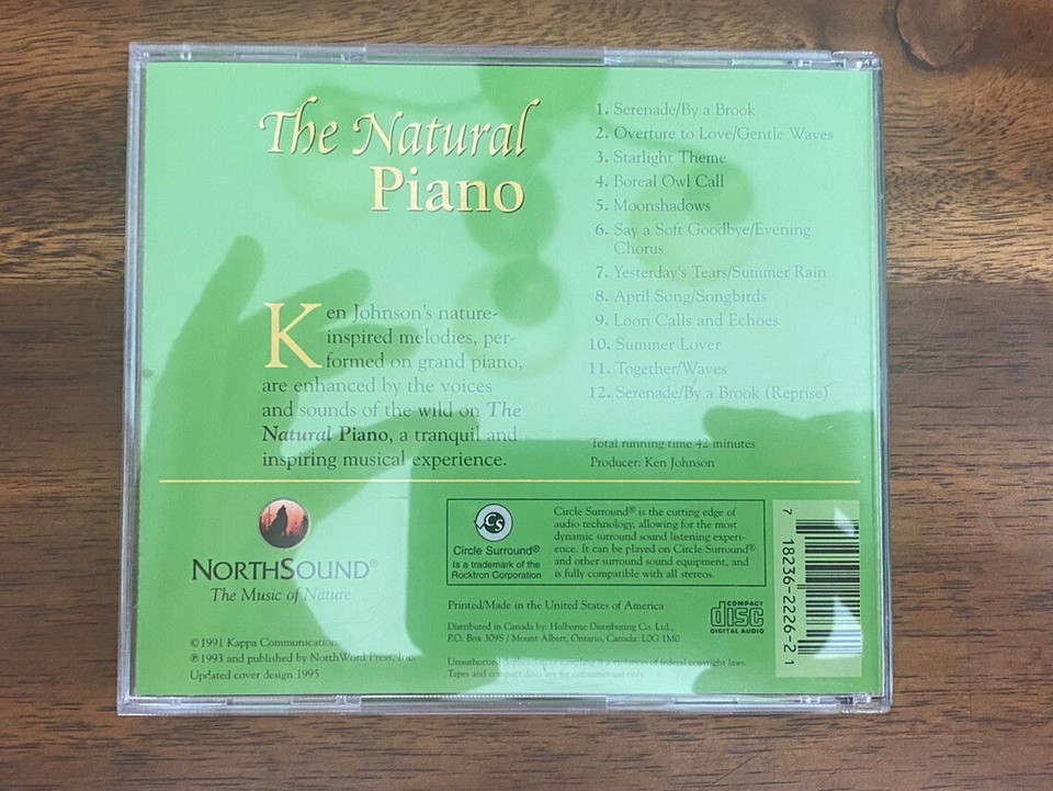 Natural Piano by NorthSound (CD, Mar-2003, Northsound Gift ...