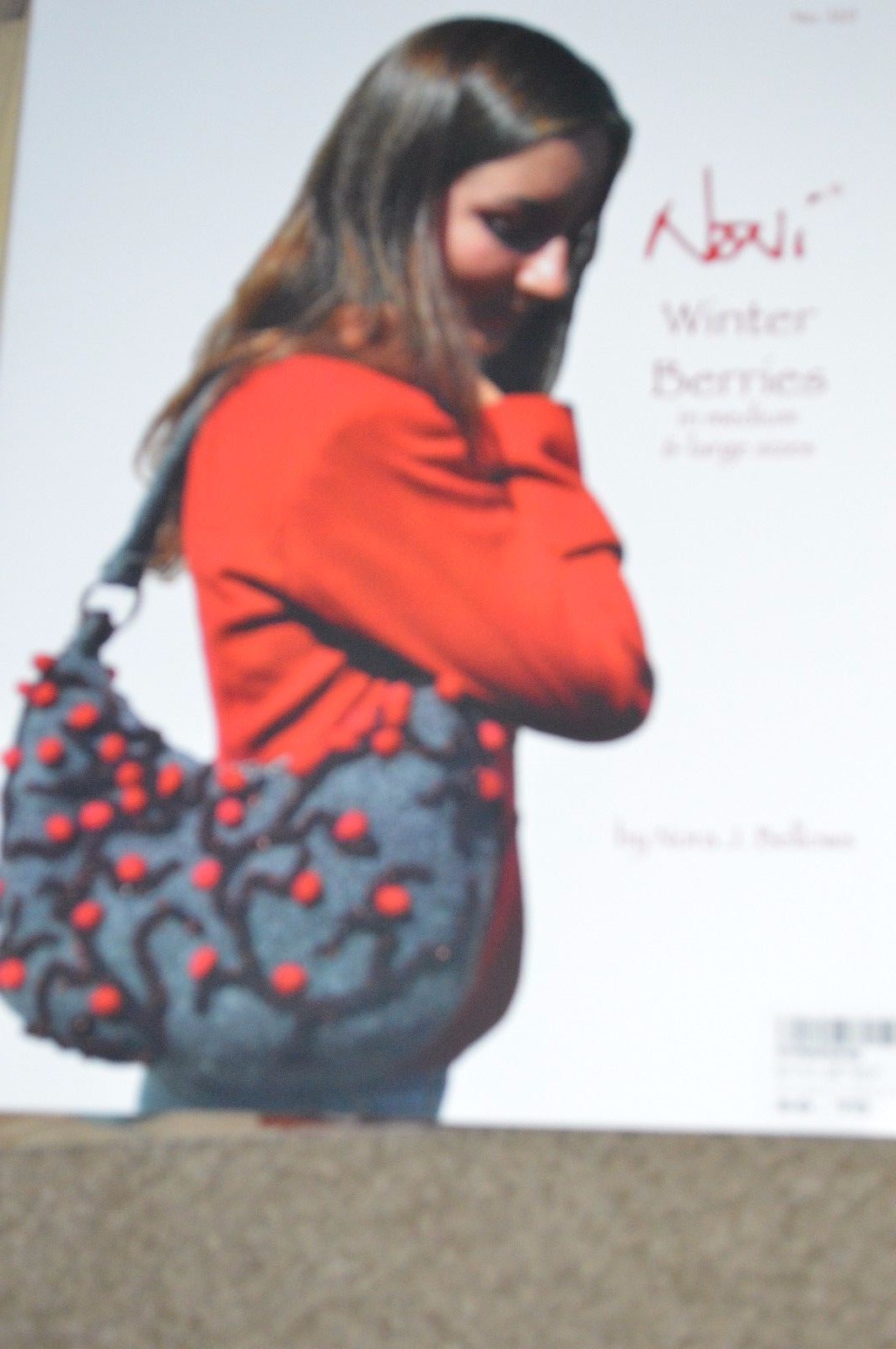 Noni Purse Bag Pattern by Nora Bellows Winter Berries 120 | eBay