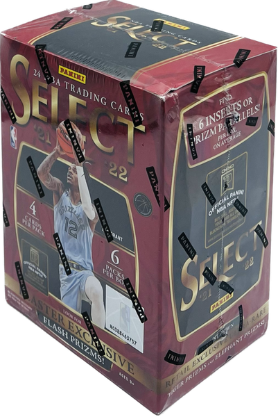 Panini 2021-22 "Select" Blaster Exclusive Basketball Trading Card Box ...