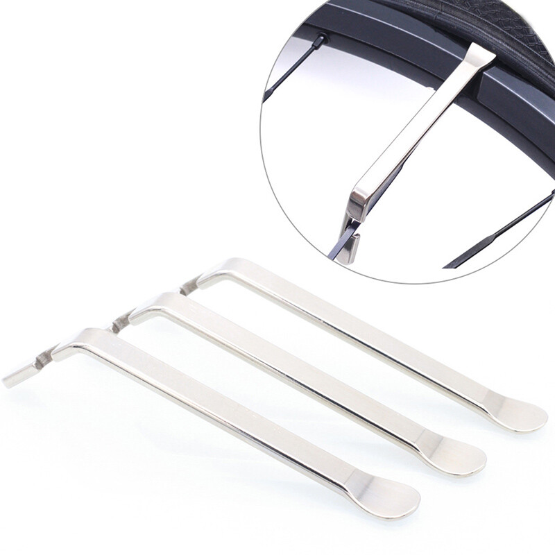 3PCS Bicycle Tyre Pry Bar Iron Cycling Tyre Lever Opener Bike Tire ...