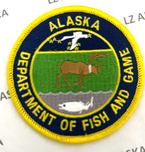 ALASKA DEPARTMENT OF FISH & GAME PATCH SPC3 | eBay