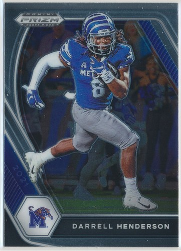 Darrell Henderson - Memphis Tigers - 2021 Prizm Draft Picks - Base ...