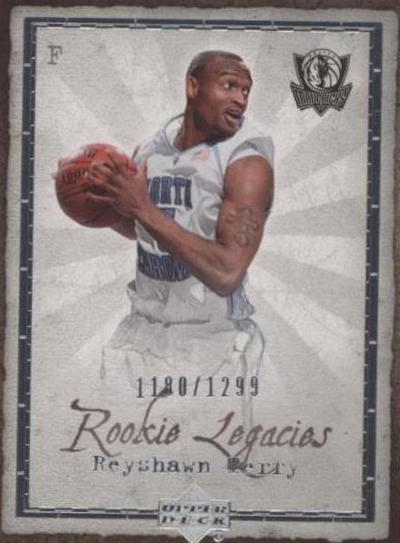 2007-08 Upper Deck Artifacts - Rookie Legacies Reyshawn Terry #139 / ...