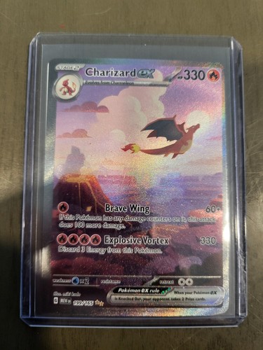 Error Pokémon TCG Charizard EX 199/165 Scarlet & Violet 151 Holo Card ...