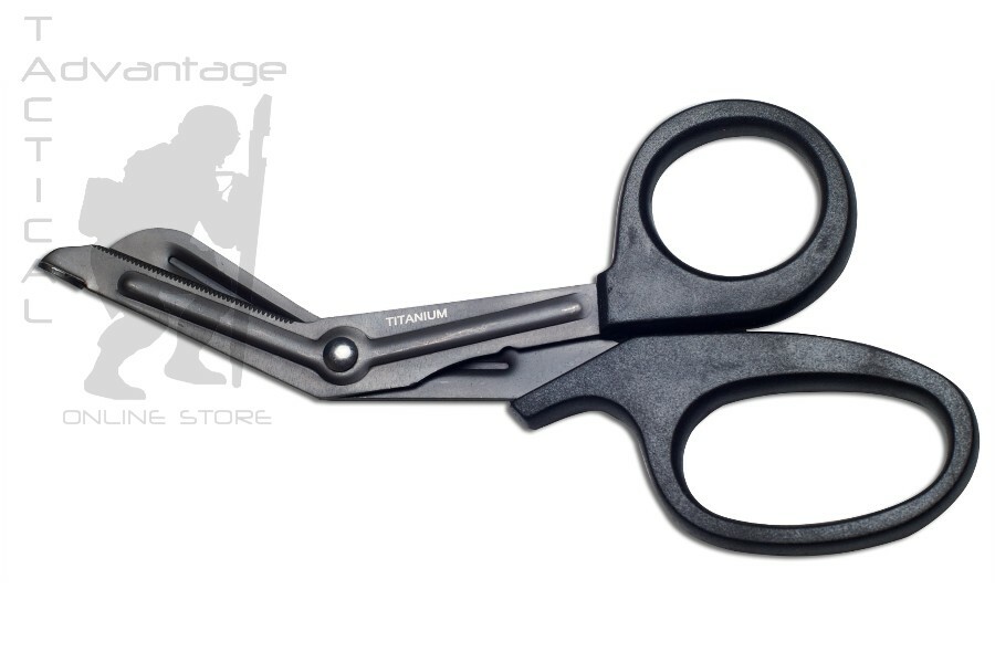 EMI Shear-Cut™ EMS Tactical Titanium Coated Trauma Shears - black, OD ...