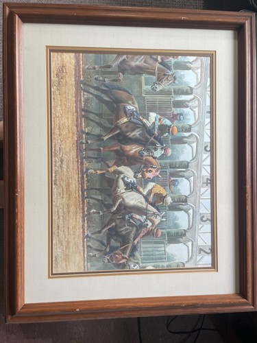 Fred Stone; limited print 208/750; "Off and Running" | eBay