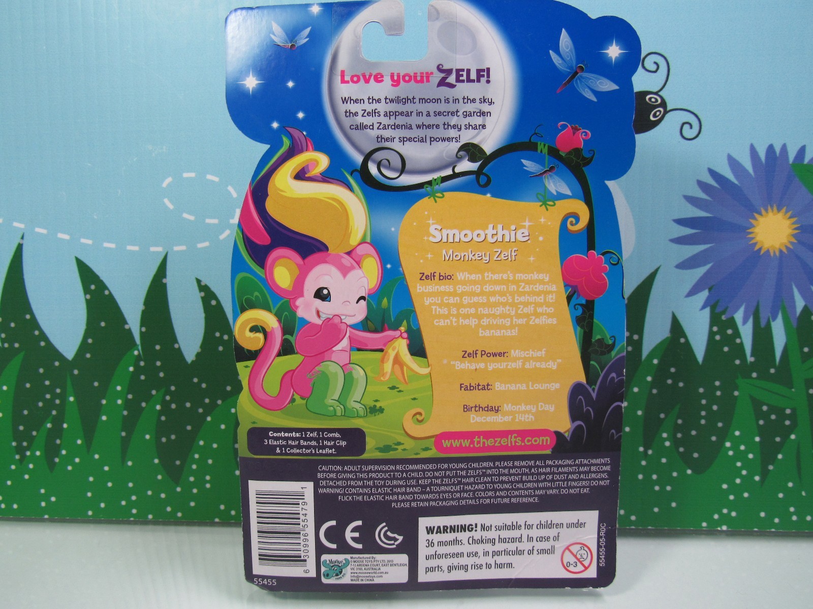 The Zelfs Smoothie Monkey Zelf Medium Troll HTF RARE Moose Gg1 for sale ...