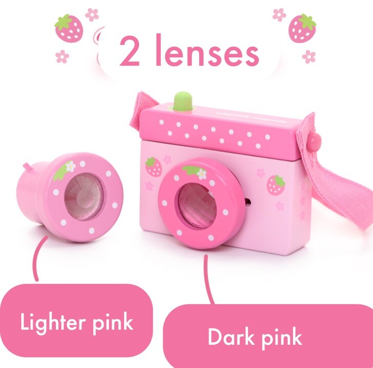 mother garden wooden toy strawberry camera Kawaii Japan💓 | eBay