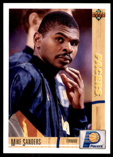 1991-92 Upper Deck Mike Sanders Basketball Cards #337 | eBay