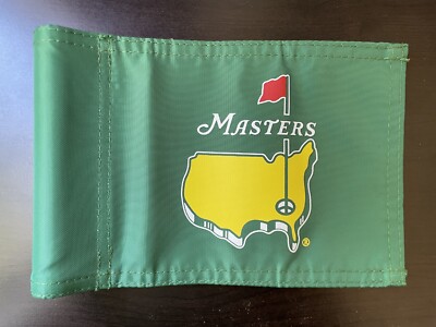 Masters Mini Golf Flag Double Sided 8.75" x 6" Backyard Practice ...
