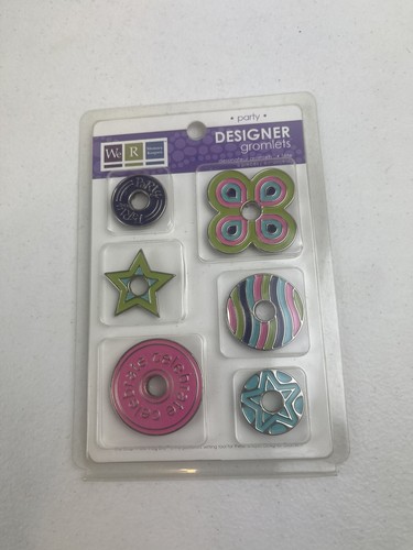We R Memory Keepers Designer Gromlets Party Crafts Embellishments Art ...