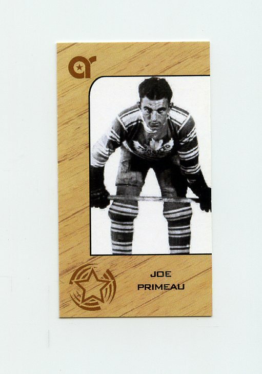 #TN17164 JOE PRIMEAU Arelix Famous Hockey Personalities Card | eBay