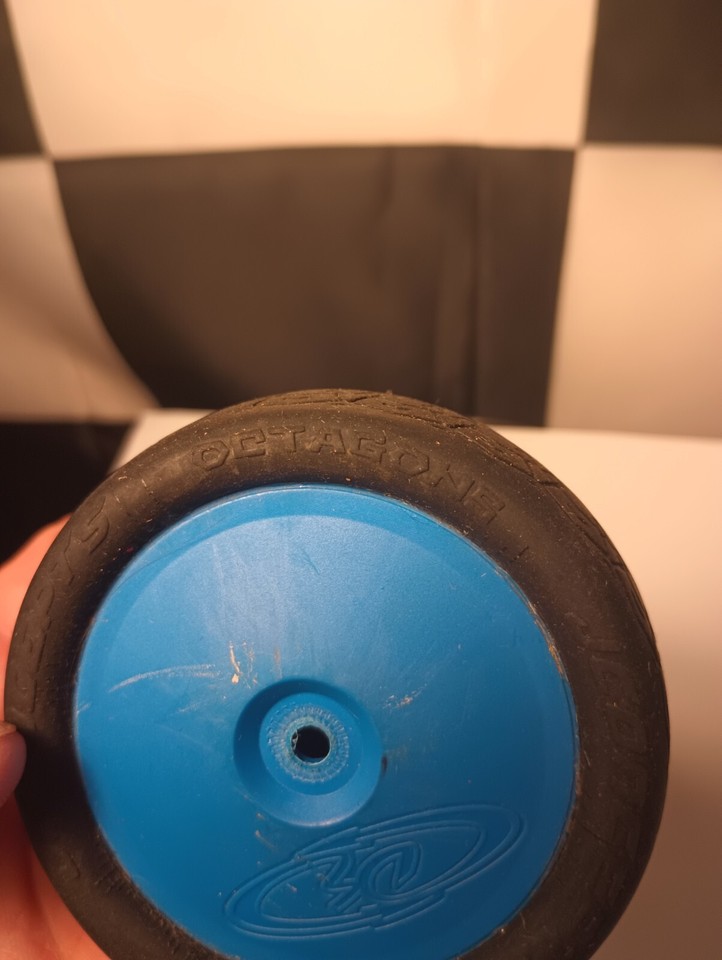 4X 1/10 Buggy Wheel & Tires J Concepts Octagon On Neon Blue DE Dish | eBay